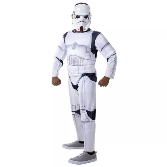 Jazwares | Costumes | Child Boys Star Wars Stormtrooper Muscle ...